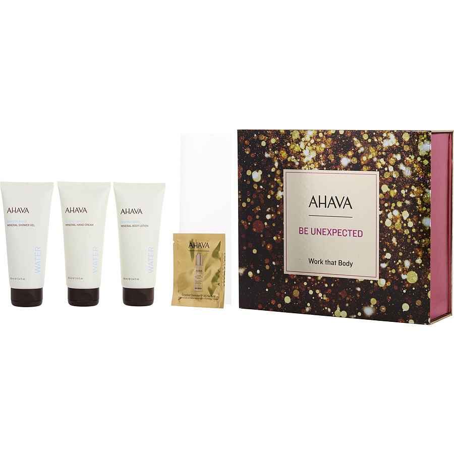 Ahava Be Unexpected Work That Body Set: Deadsea Water Mineral Lotion ...