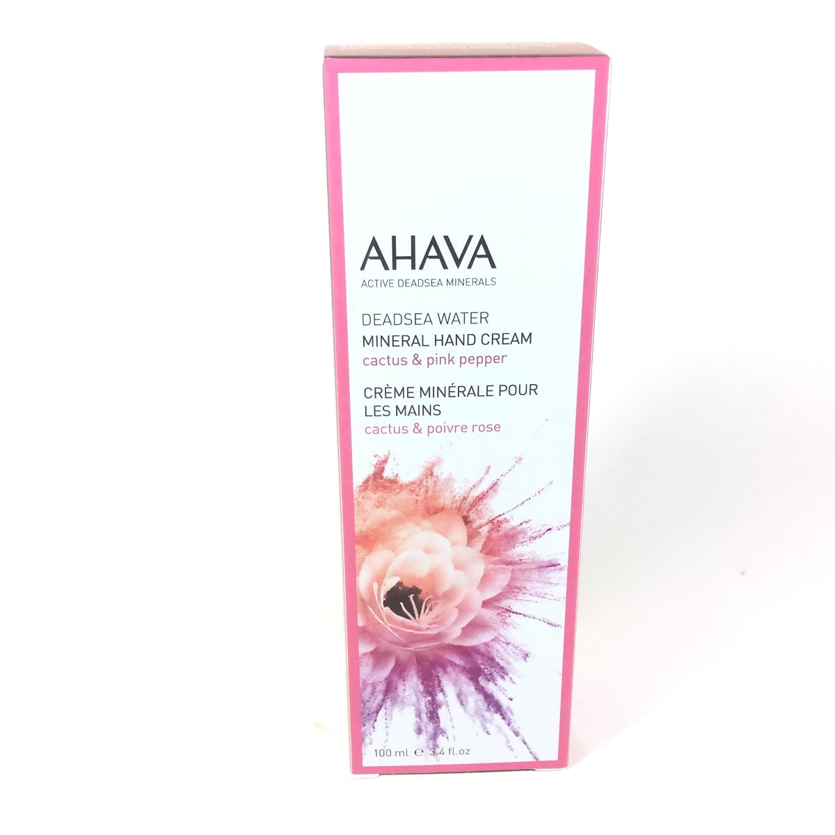 Ahava Mineral Hand Cream, Cactus/Pink Pepper, 3.4 Fl Oz - Walmart.com