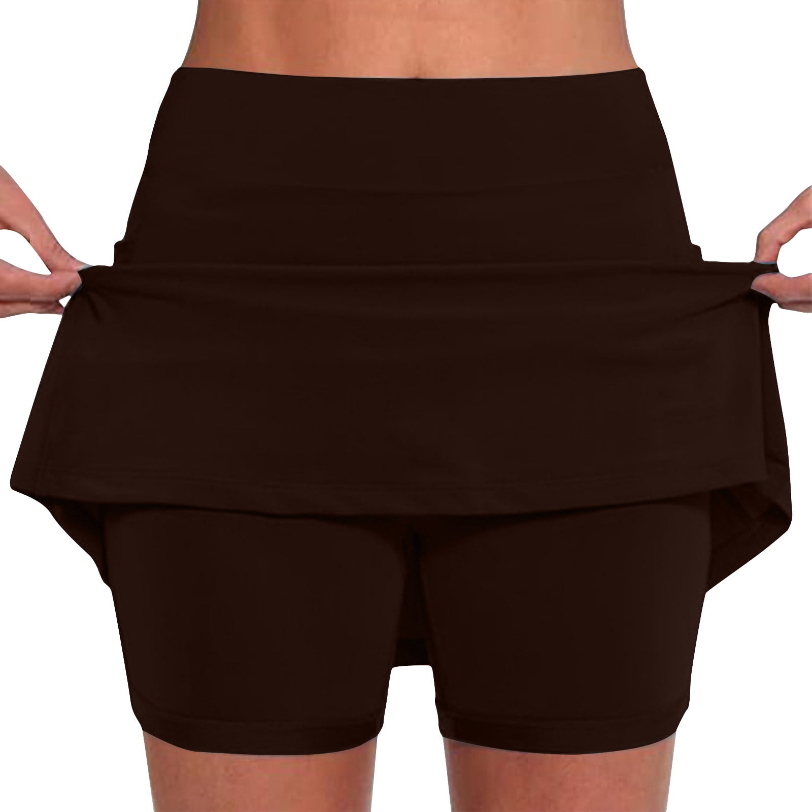 Ahdbta Golf Skorts for Women High Waisted Tennis Skirt Casual Workout ...