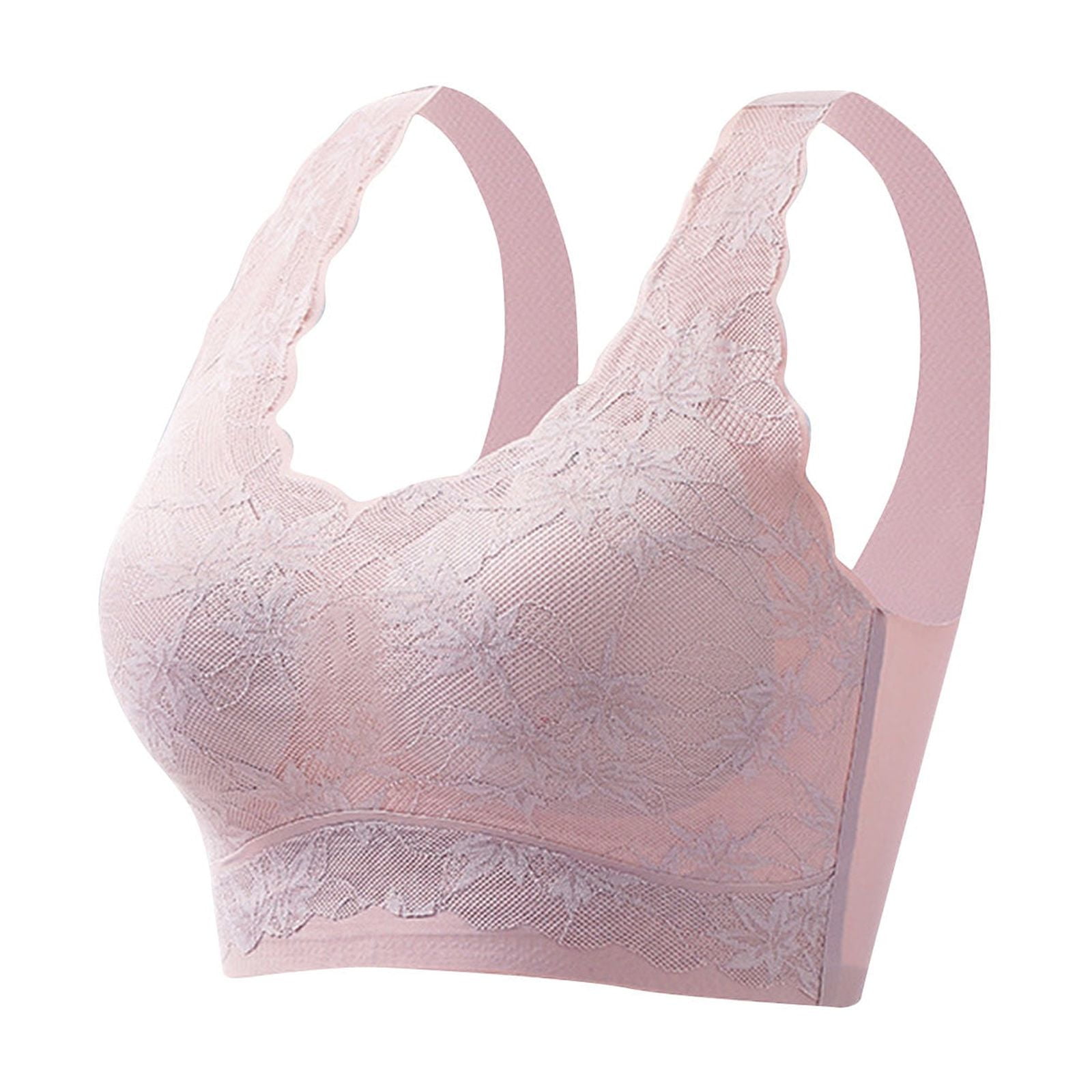 Ahdbta Wireless Bras for Women Comfort Full-Coverage Back Smoothing T ...