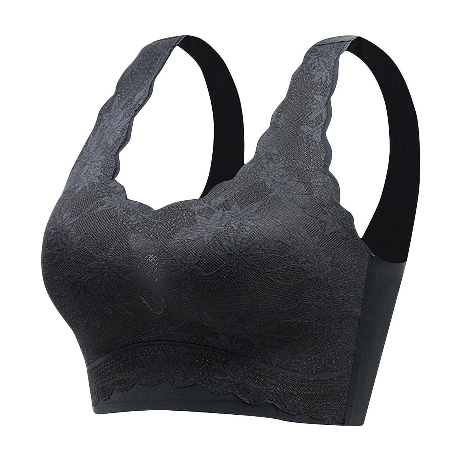 Ahdbta Wireless Bras for Women Comfort Full-Coverage Back Smoothing T ...