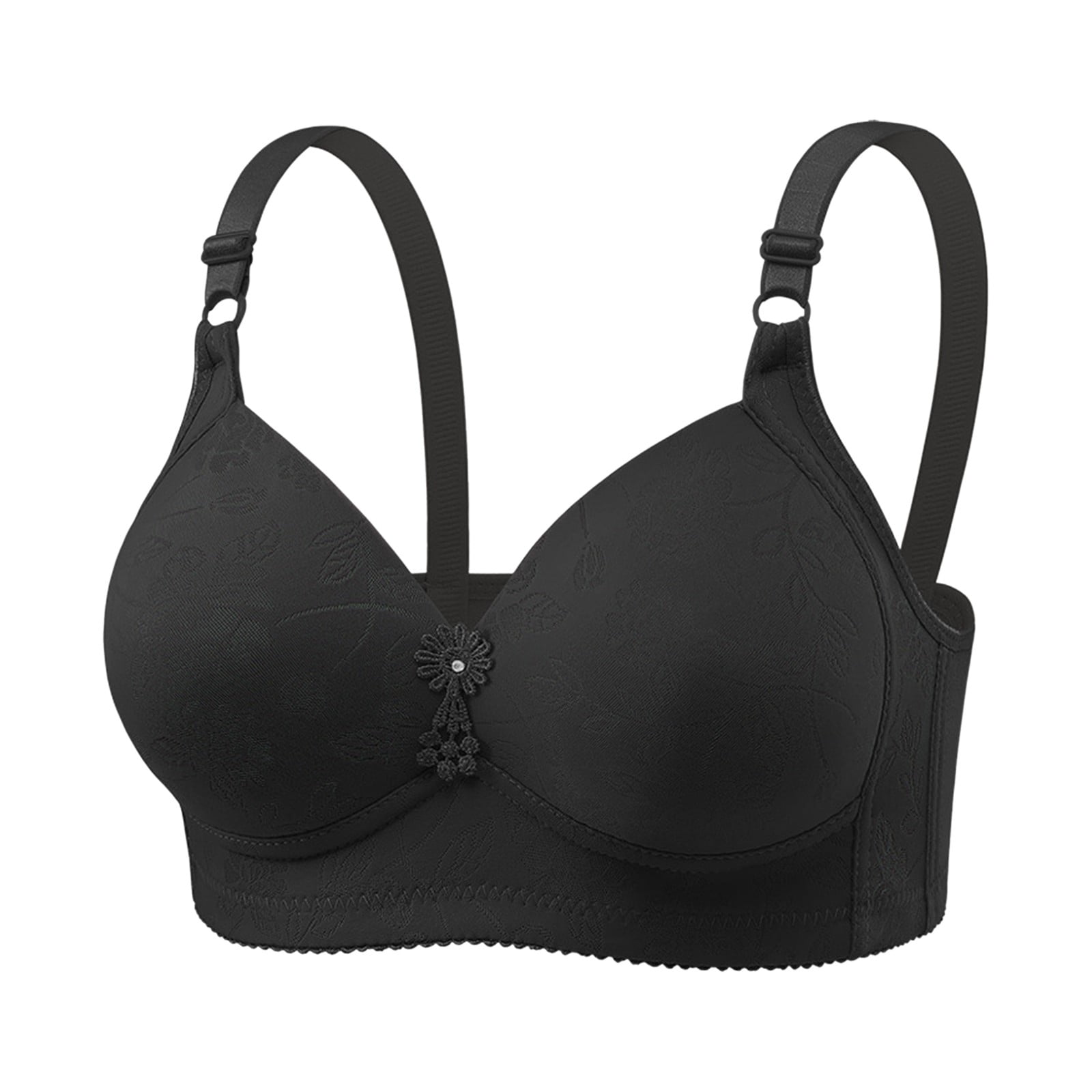 Ahdbta Wireless Bras for Women Seamless No Underwire Minimizer Bra ...