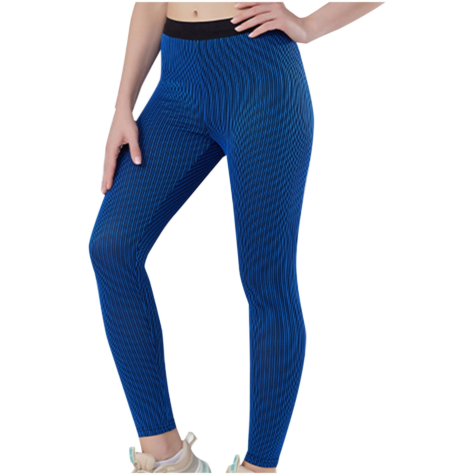 Ahdbta Women's Yoga Pants Color Block Drawstring High Waisted Tight ...