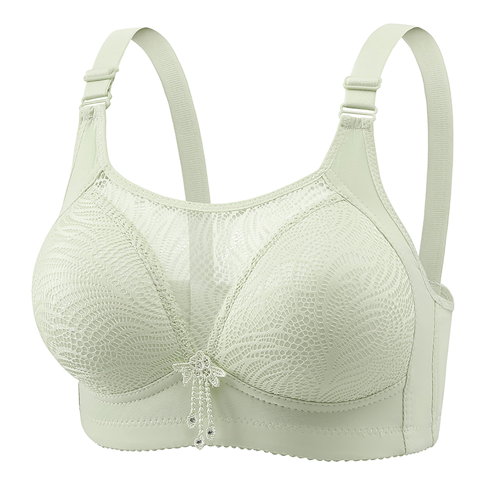Ahdbta Womens Wireless Bras V Mesh Comfortable Bralette Supportive ...