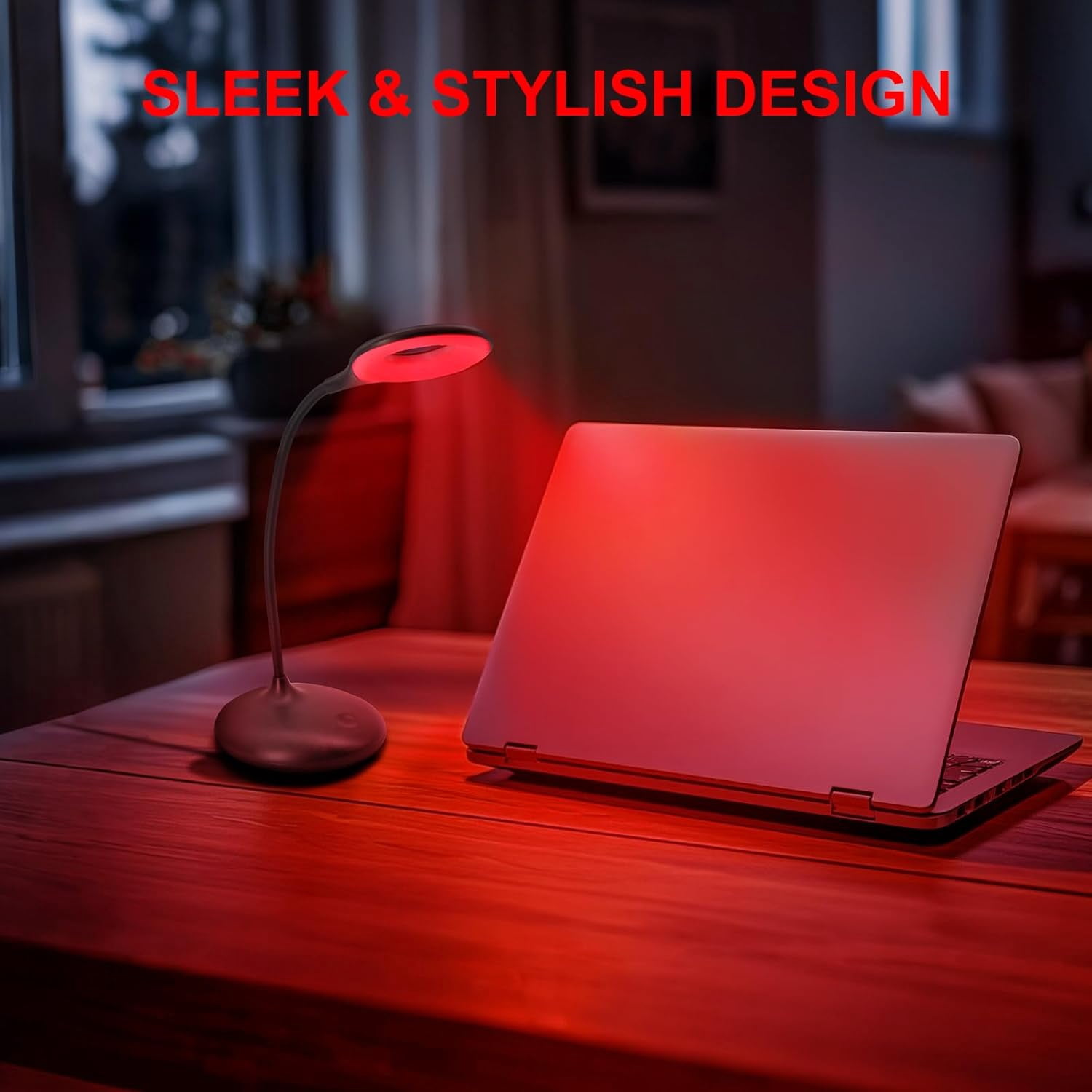 AheadTeca Red Light - No Blue Light Lamp - Modern LED Rechargeable ...