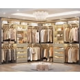 Aheaplus Closet System with Drawers Set of 2, Wood Closet Organizer ...
