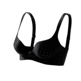 AherBiu Bras for Women Deep V Neck Gathered Spaghetti Strap Wireless ...