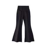 AherBiu Girls Flare Leggings Elastic High Waisted Stretch Bell Bottom ...