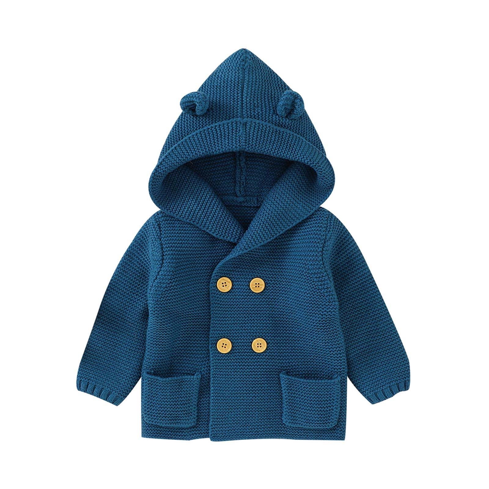 AherBiu Newborn Infant Gender Neutral Baby Clothes Knitted Cardigans ...