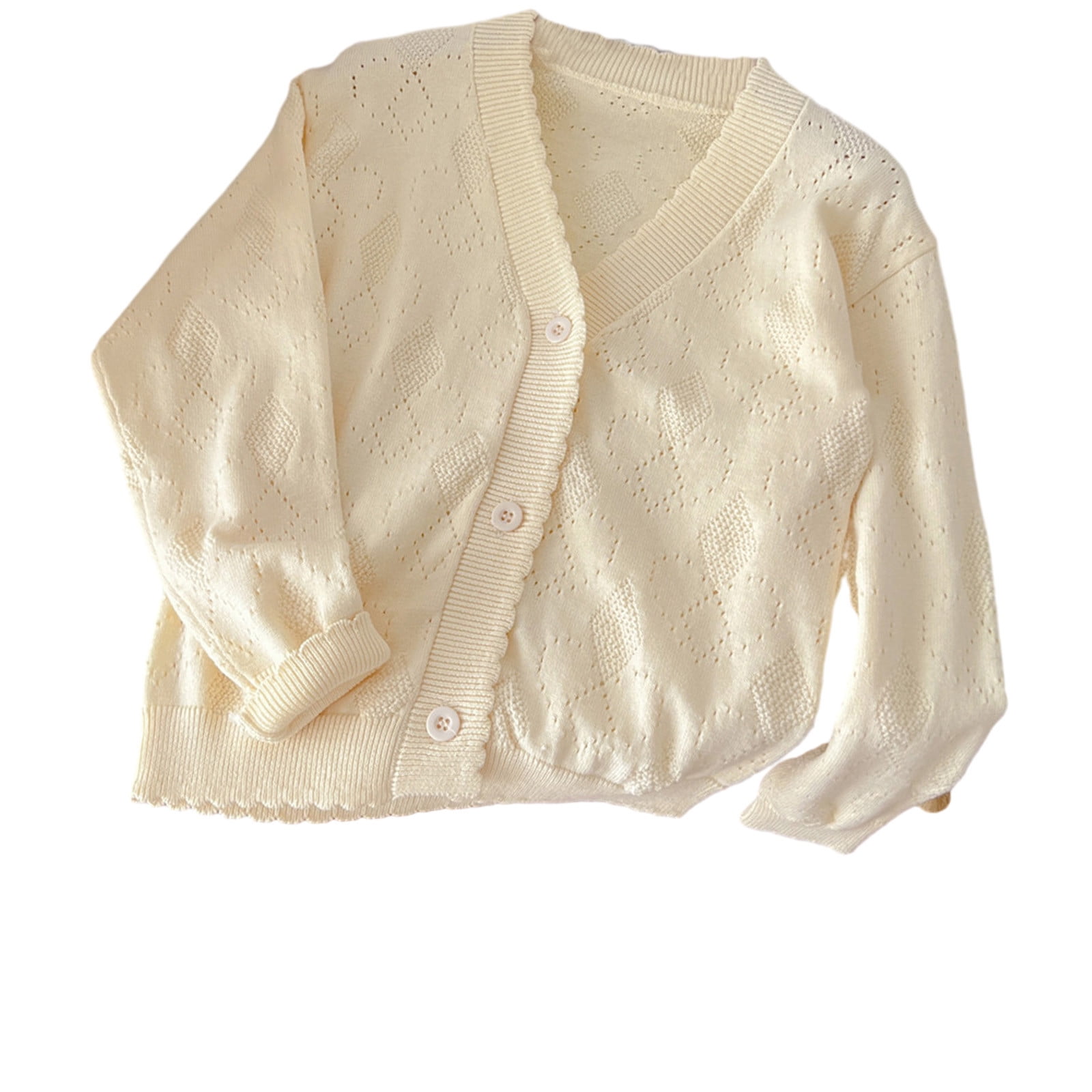 AherBiu Toddler Girls Clothes Long Sleeve Cardigans for Little Girl ...