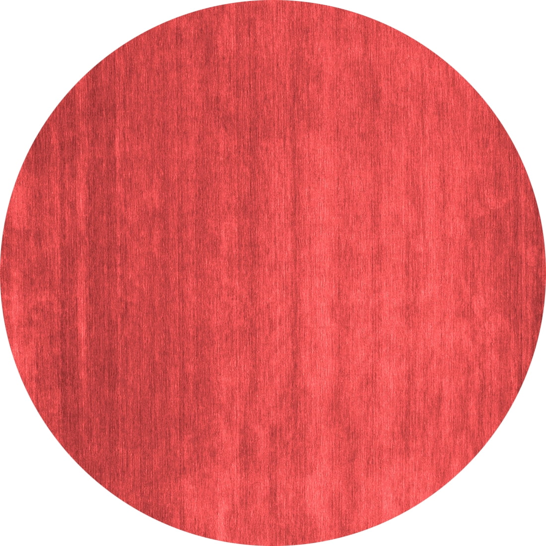 Ahgly Company Indoor Round Abstract Red Contemporary Area Rugs, 4 ...
