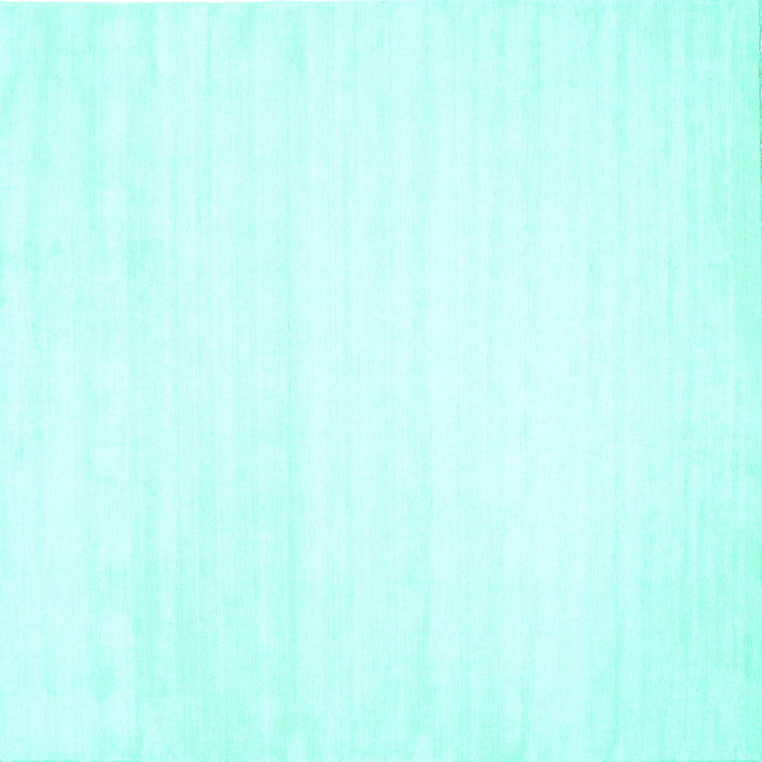 Ahgly Company Indoor Square Solid Turquoise Blue Modern Area Rugs, 4 ...
