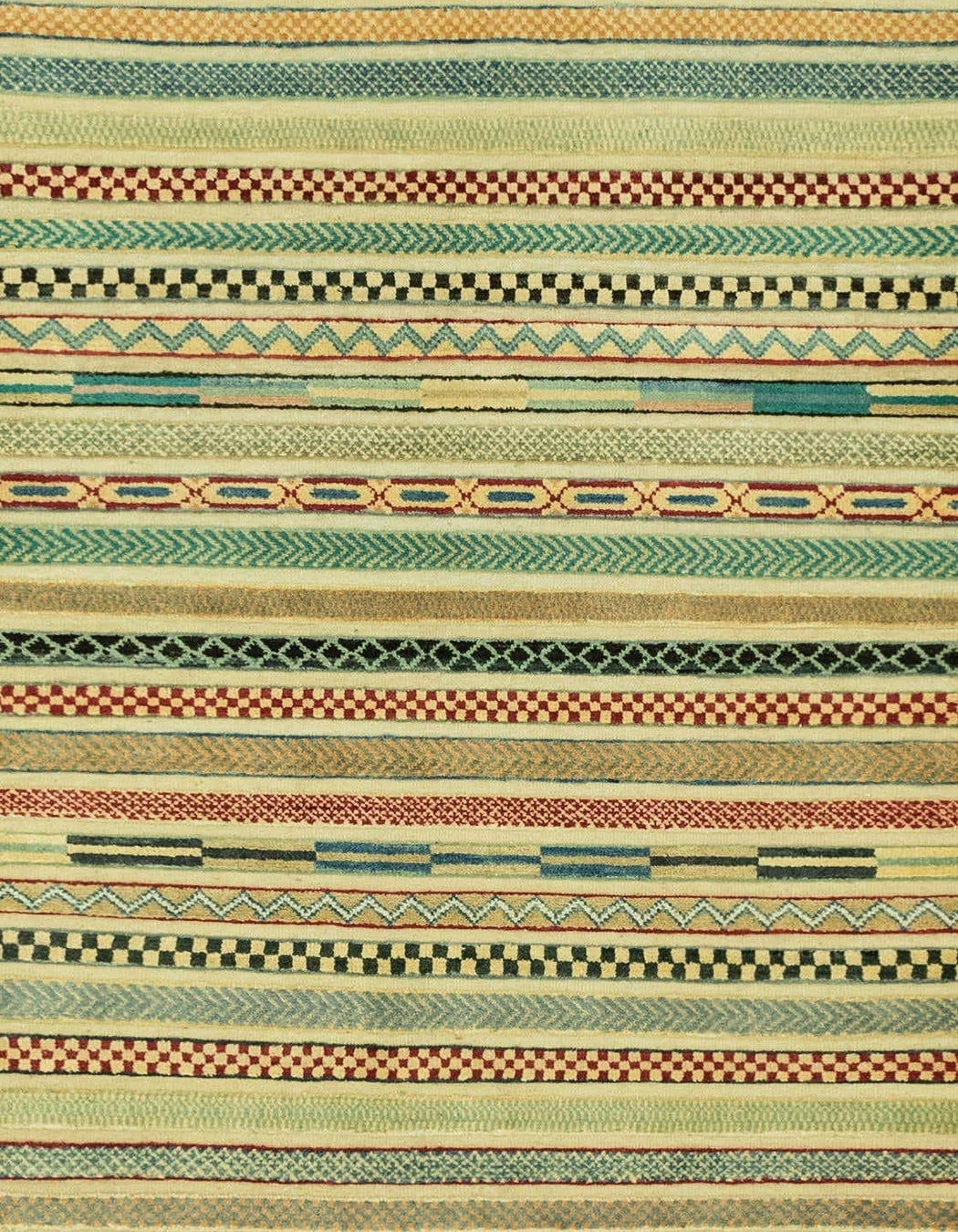 Ahgly Company Machine Washable Indoor Rectangle Abstract Metallic Gold ...