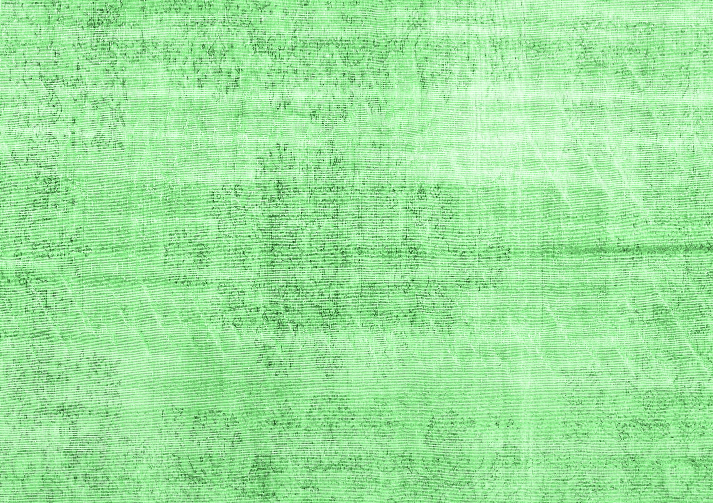 Ahgly Company Machine Washable Indoor Rectangle Persian Emerald Green ...