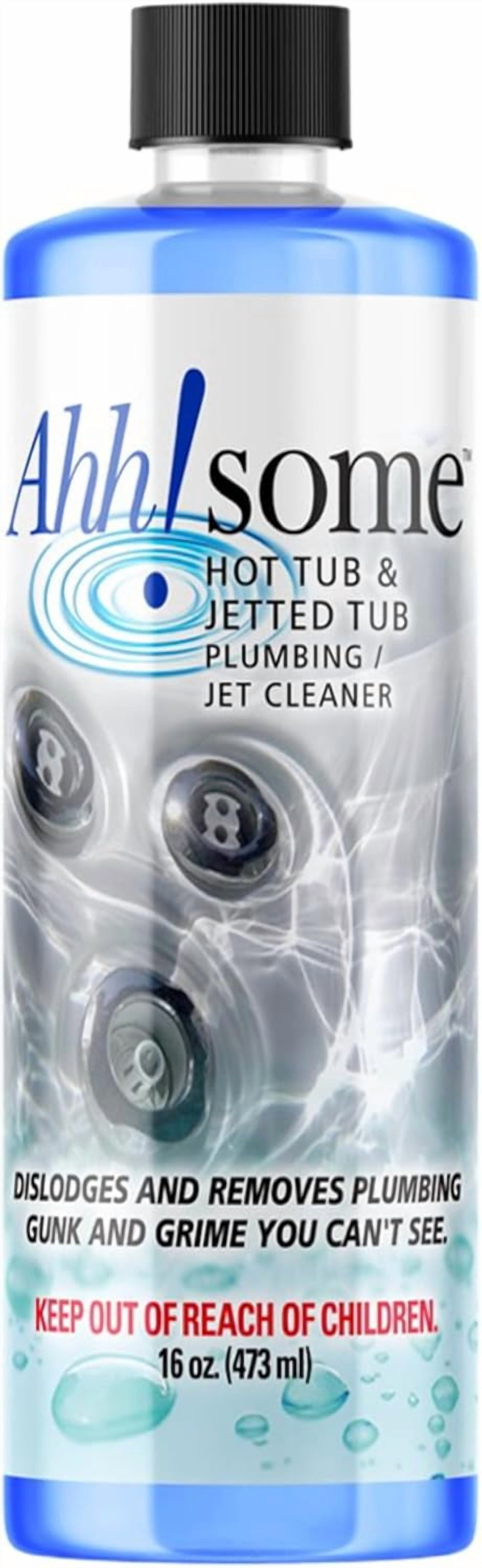 AhhSome Jetted Tub & Hot Tub Cleaner, Powerful Spa Bath Cleaning ...
