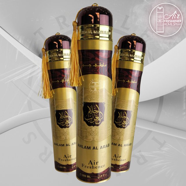 Ahlam Al Arab Air Freshener by Ard Al Zaafaran 300 ML - Walmart.com
