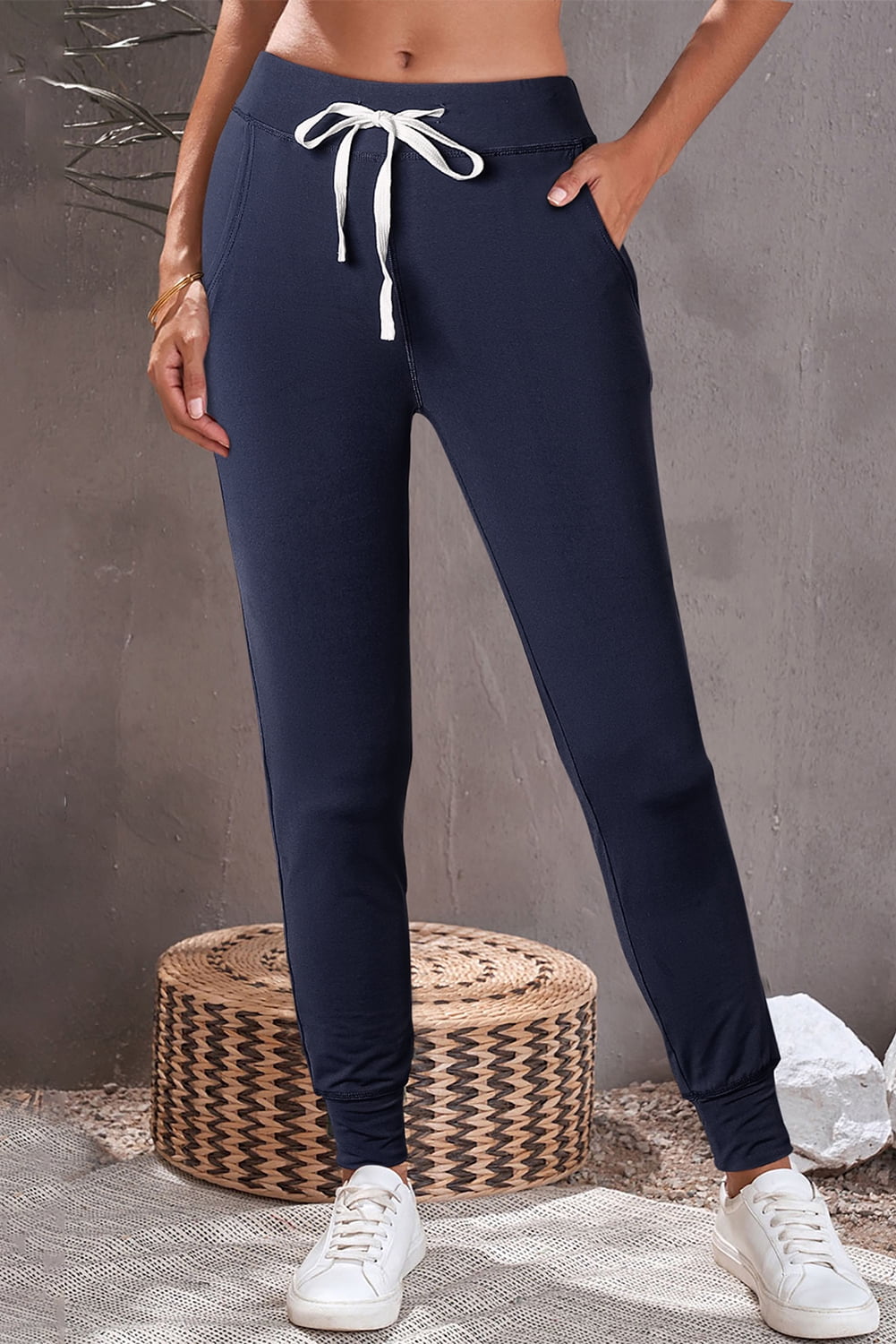 Ahlaray Stylish Navy Blue Joggers: Versatile, Comfortable, & on Trend ...