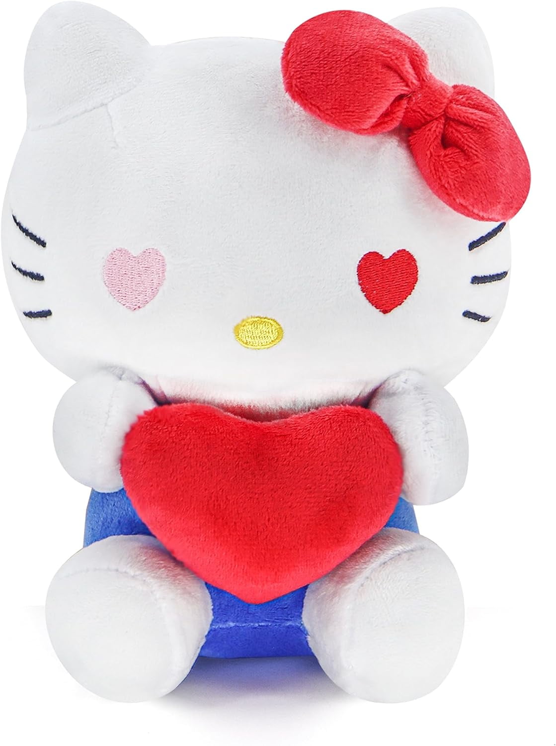 Ahlsense Couple Cat Stuffed Animal with Hearts Love Cat Plush Cute Kitty Plush Pillow Soft ...