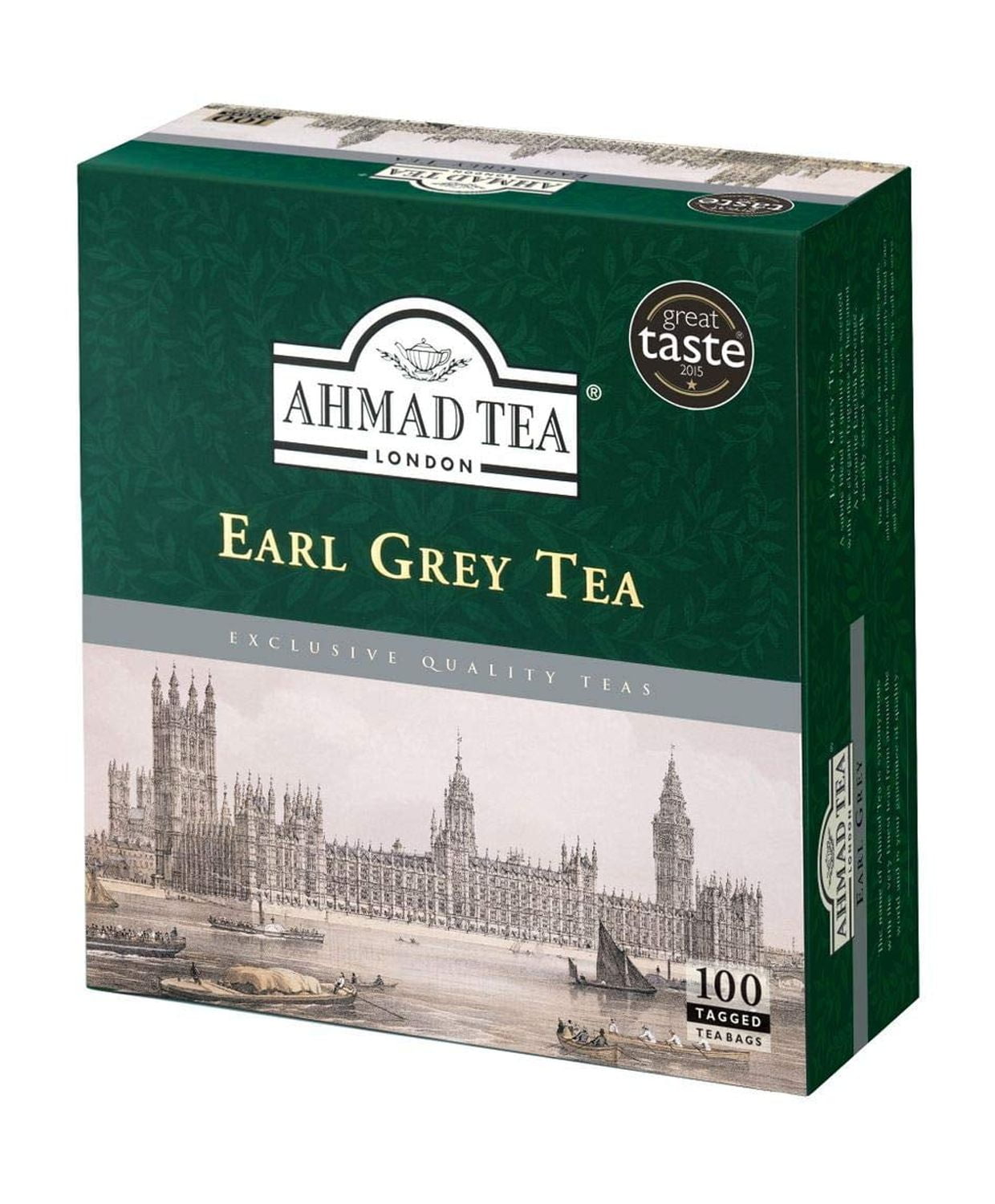 Ahmad Tea Black Tea, Earl Grey AIS1 Aromatic Teabags, 100 ct ...