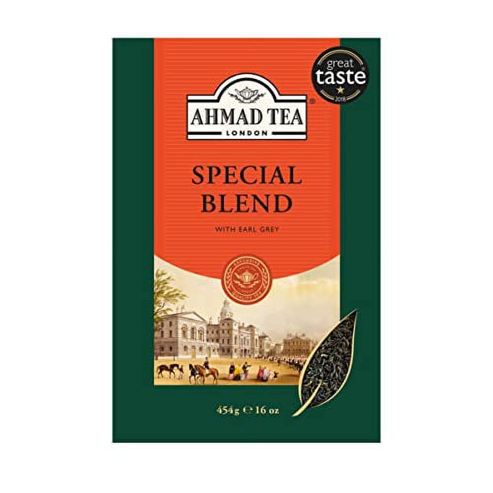 Ahmad Tea Black Tea, Special Blend Loose Leaf, Caddy 454g - Caffeinated ...