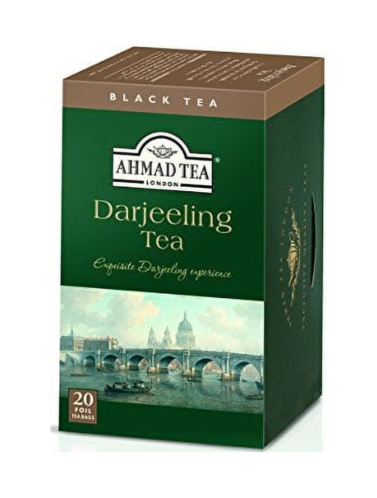 Ahmad Tea Darjeeling Tea, 20-Count Boxes (Pack of 6) - Walmart.com