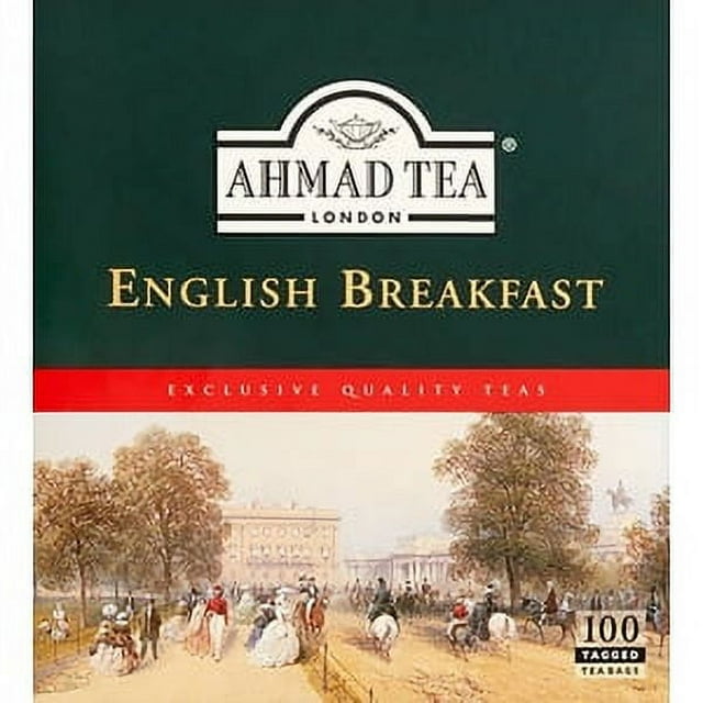 Ahmad Tea English Breakfast, 100 Count - Quality Ingredients, Delicious ...