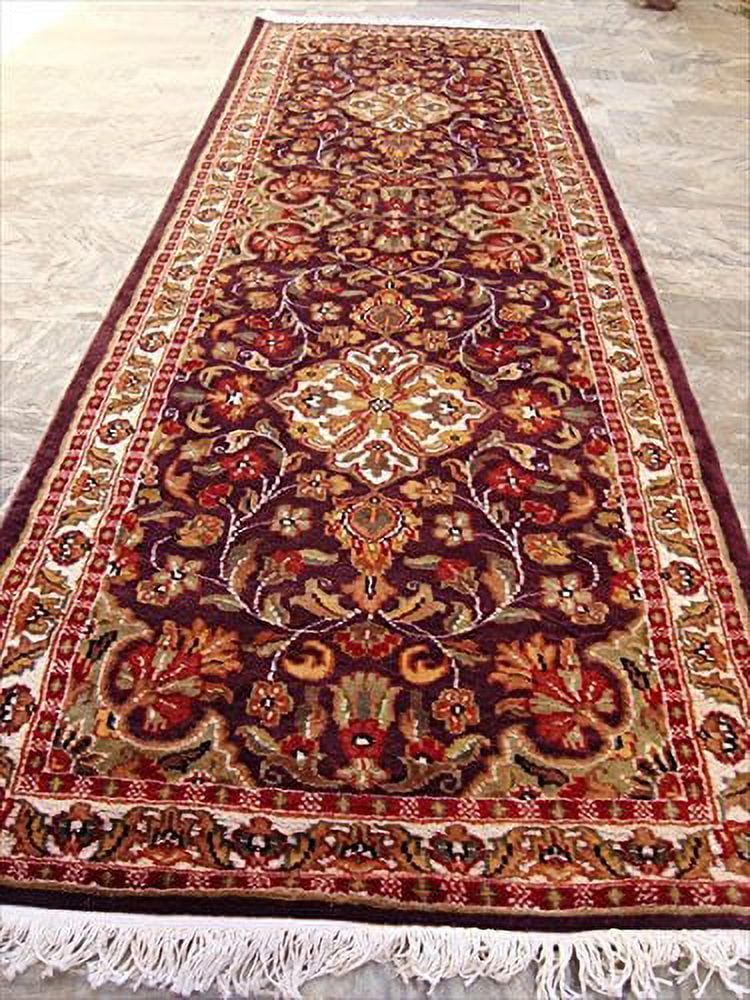 Ahmedani Linen Amazing Purple Lilac Rare Hand Knotted Home Decor Wool ...