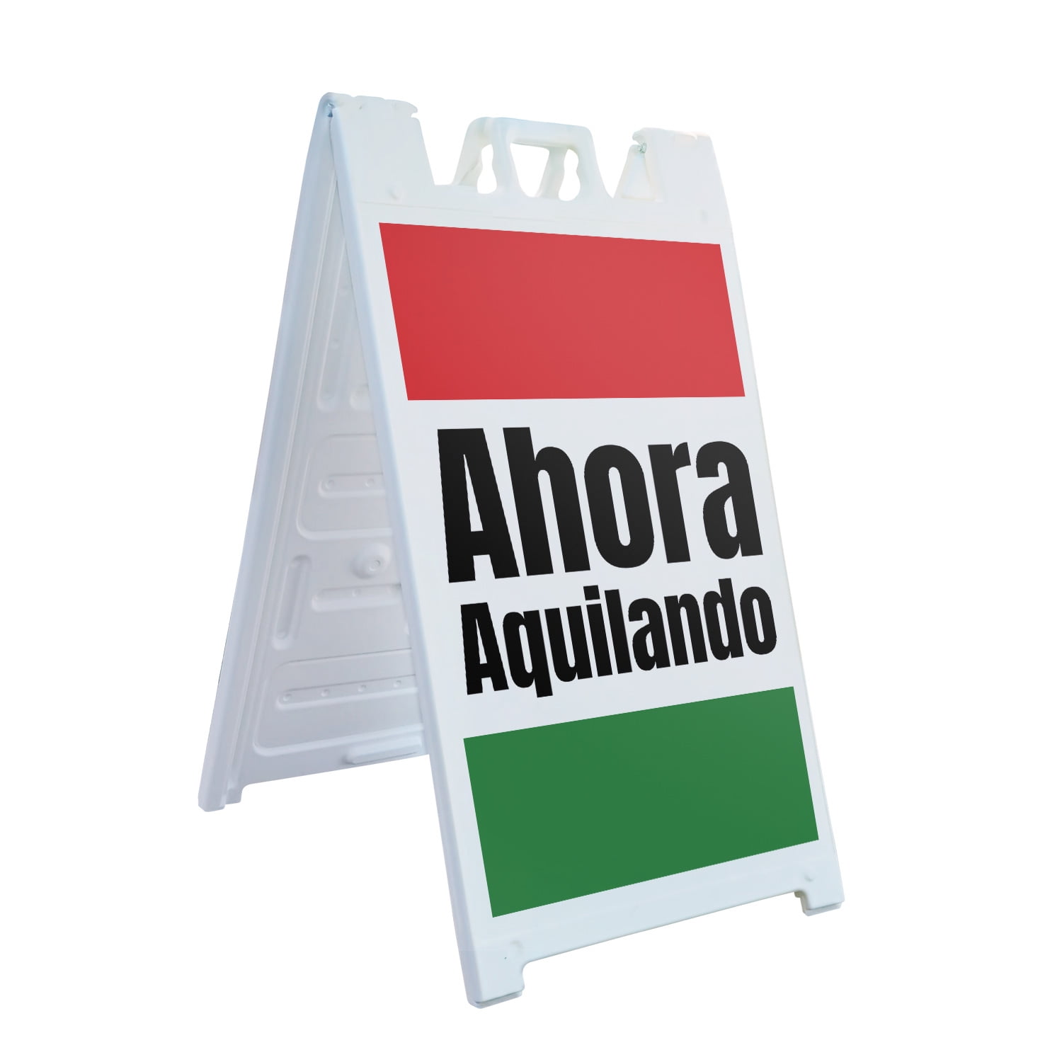 Ahora Aquilando 24" x 36" Double Sided A-Frame Sidewalk Sign Includes 2 ...