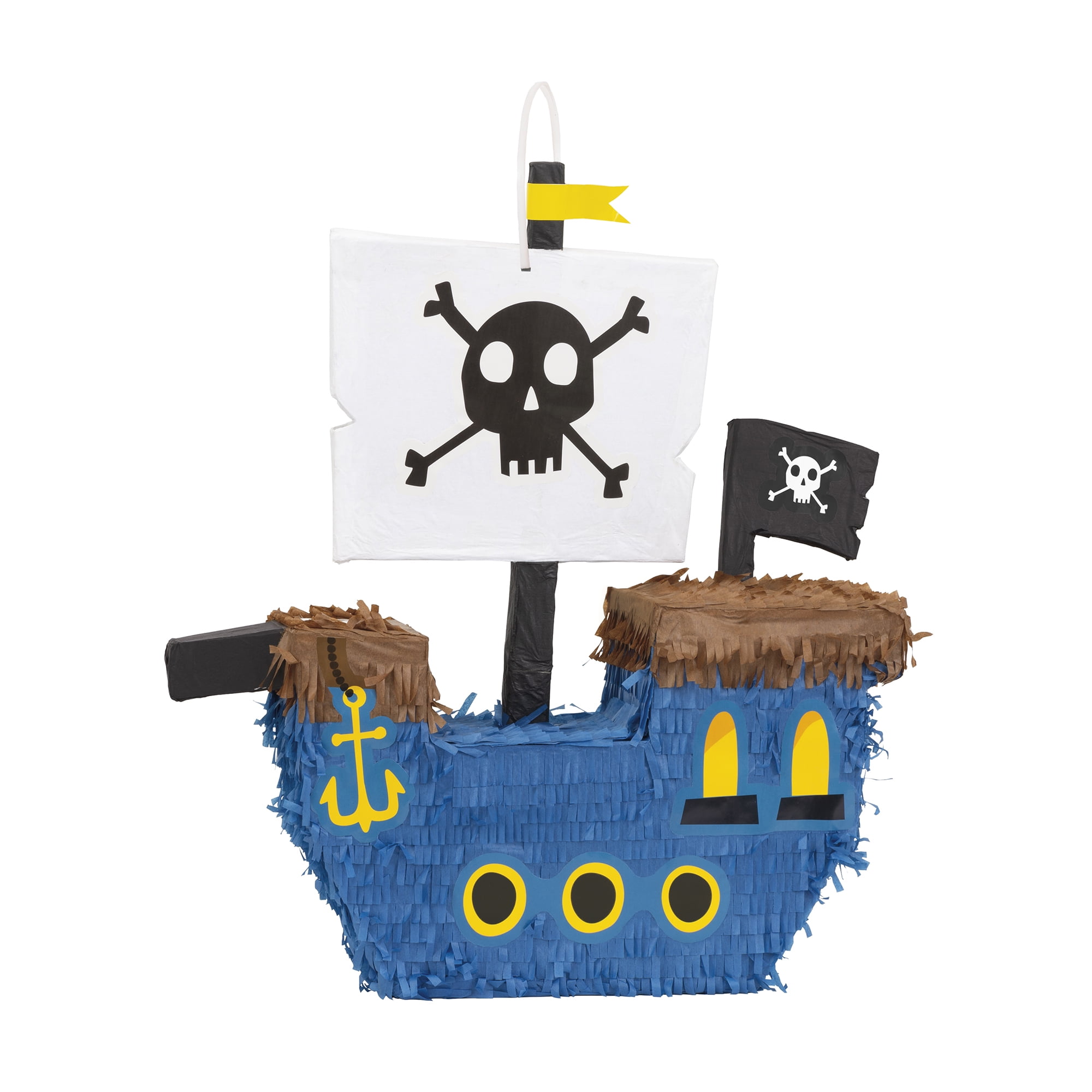 Ahoy Pirate Ship 3D Pinata (Each) - Walmart.com