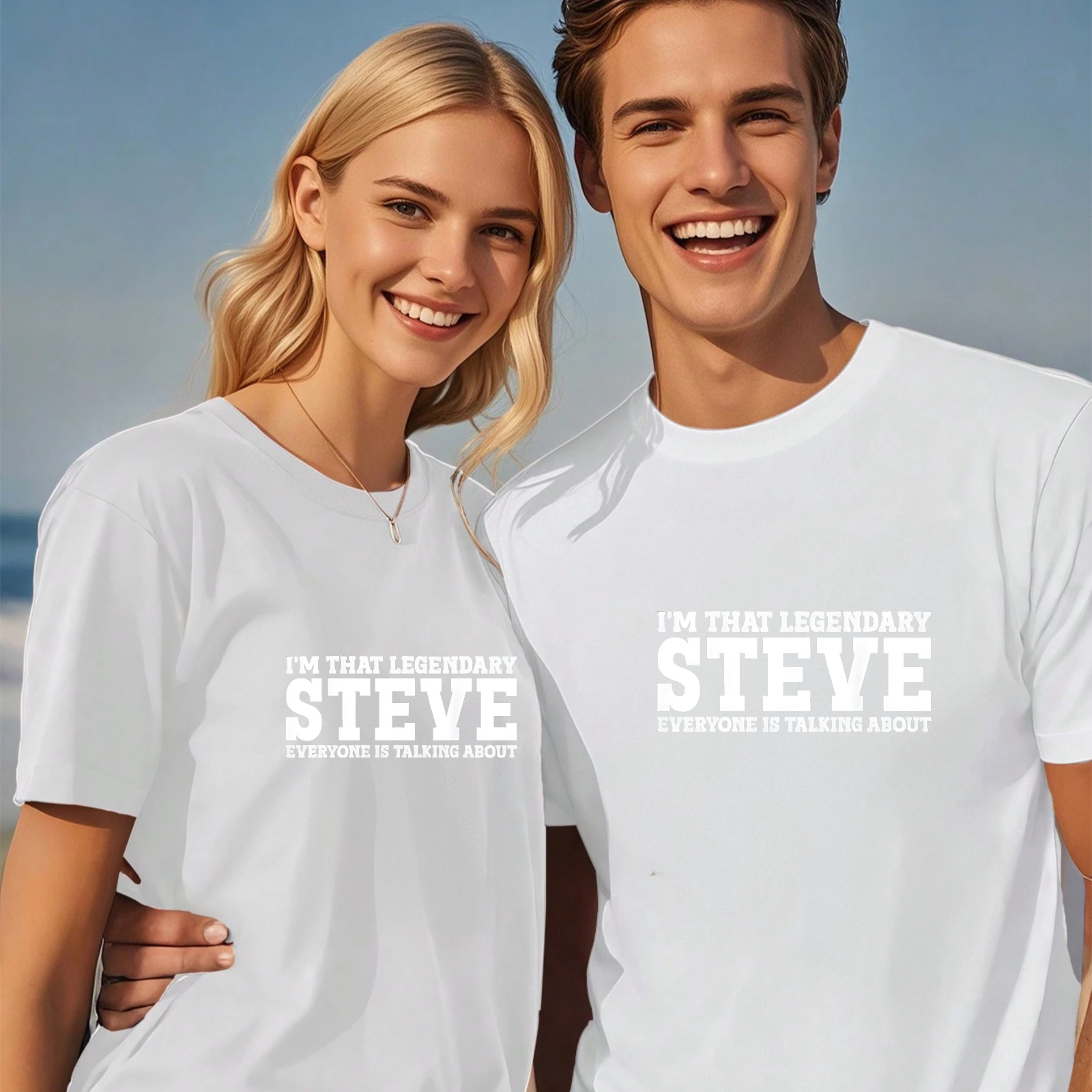 Ahrebvk T-shirt Unisex That Legendary Steve Everything Is Talking About ...