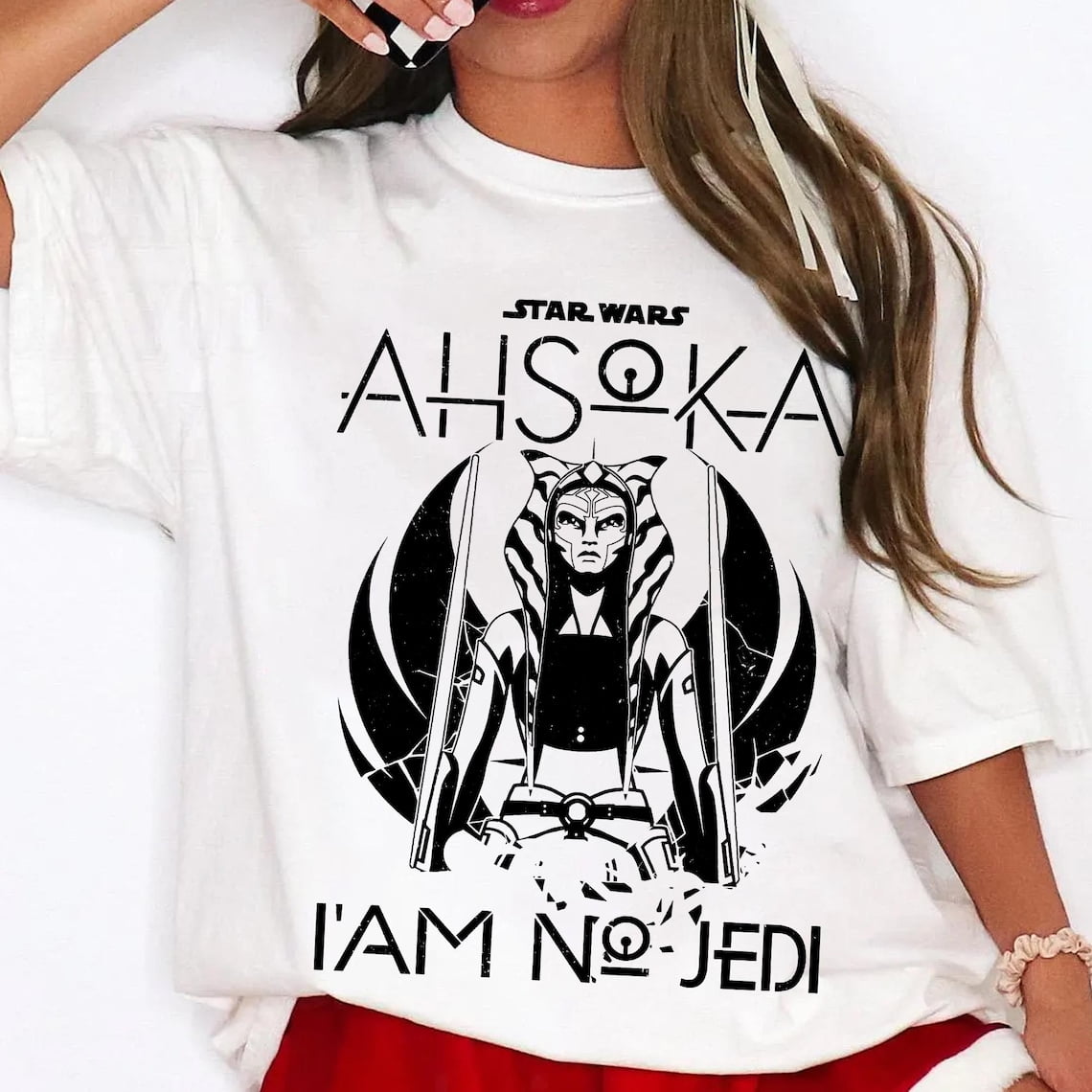 Ahsoka Tano I Am No Jedi T-shirt, Retro Star Wars Tee, May the 4th Be With You Outfit, Star Wars ...