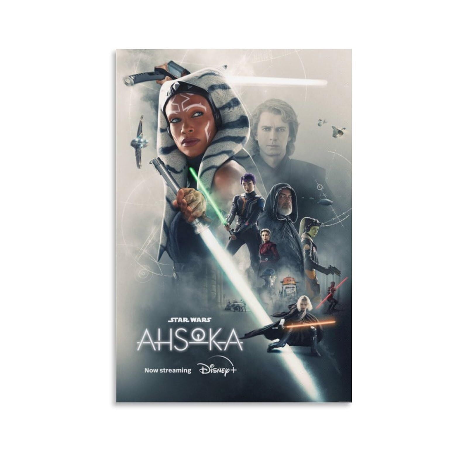 Ahsoka Ver14 Room Aesthetic Poster Print Art Wall Painting Canvas ...