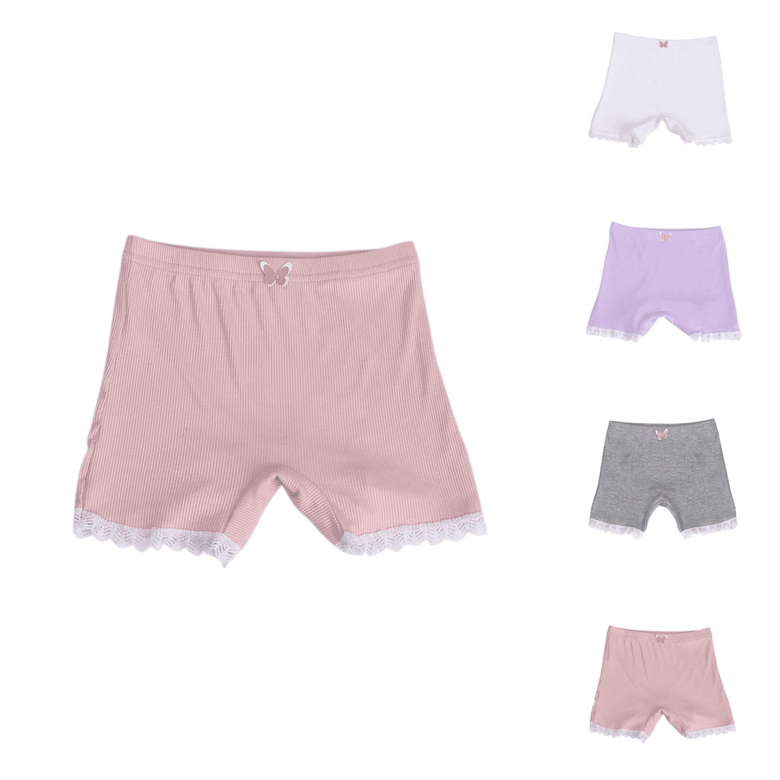 Ahuyic Girls Pants,Summer Shorts for Girls,Children's Bow Lace Lace ...