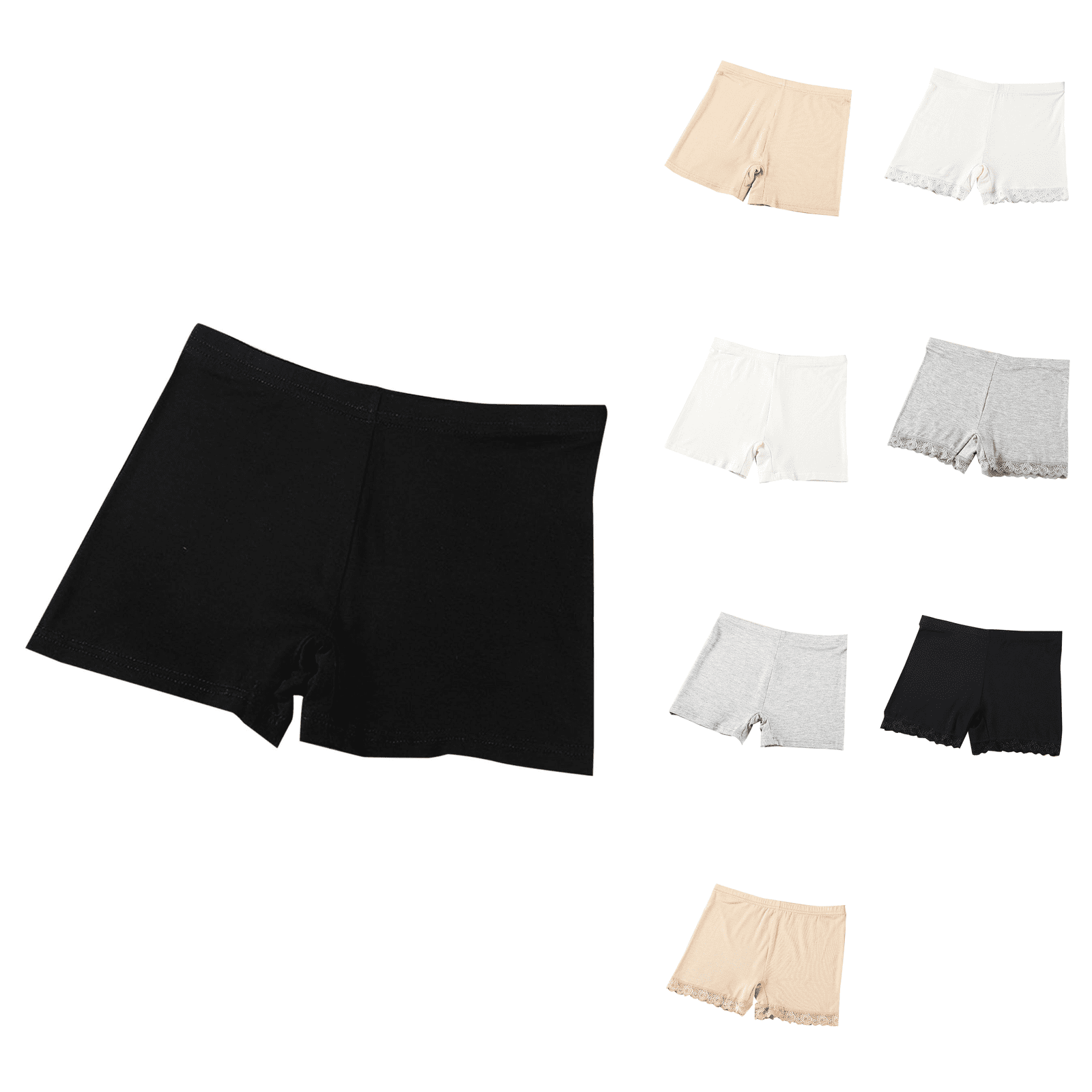 Ahuyic Girls Pants,Summer Shorts for Girls,Children's Solid Color ...