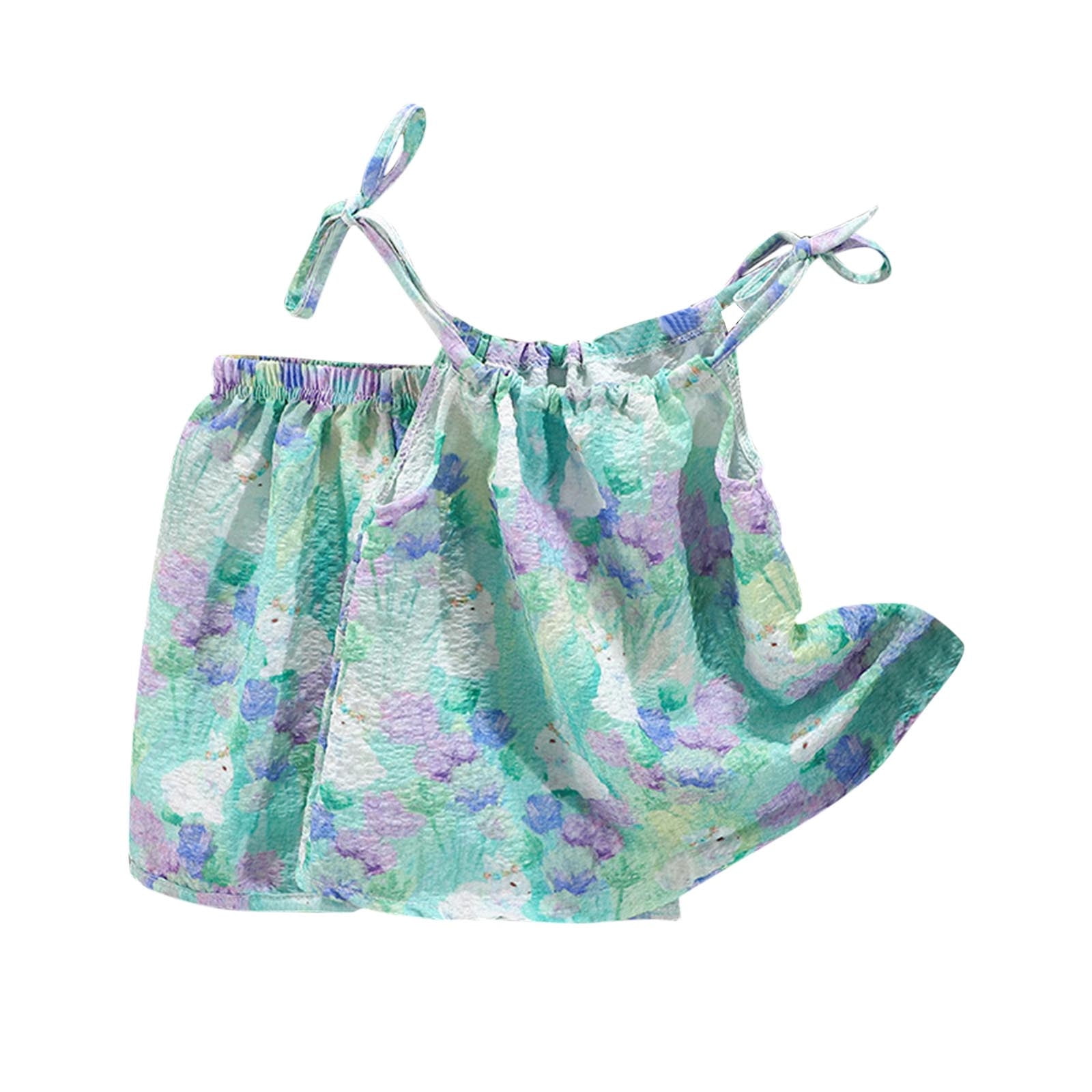 Ahuyic Kids' Summer Ice-Feel Short Sleeve Set,Kids Breathable And Skin ...