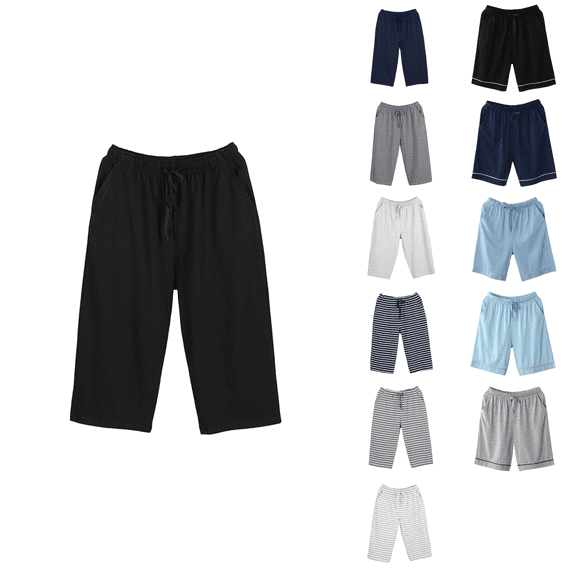 Ahuyic Plus Size Pants for Men,Mens Pants,Man Fashion Solid Color ...