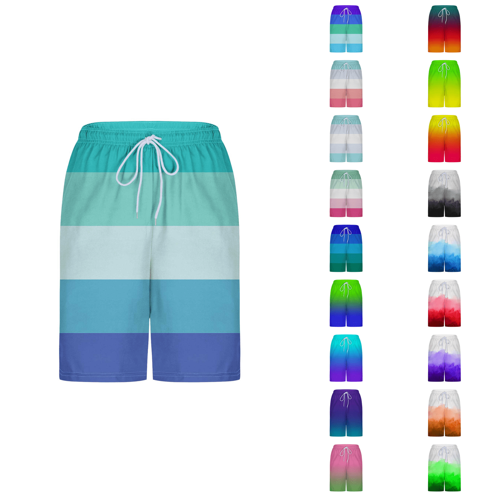 Ahuyic Plus Size Pants for Men,Mens Pants,Mens Casual Fashion Print ...