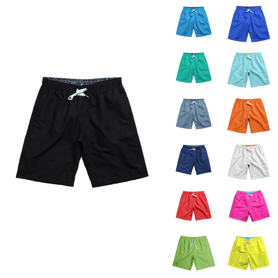 Ahuyic Plus Size Pants for Men,Mens Pants,Solid Color Drying Beach ...