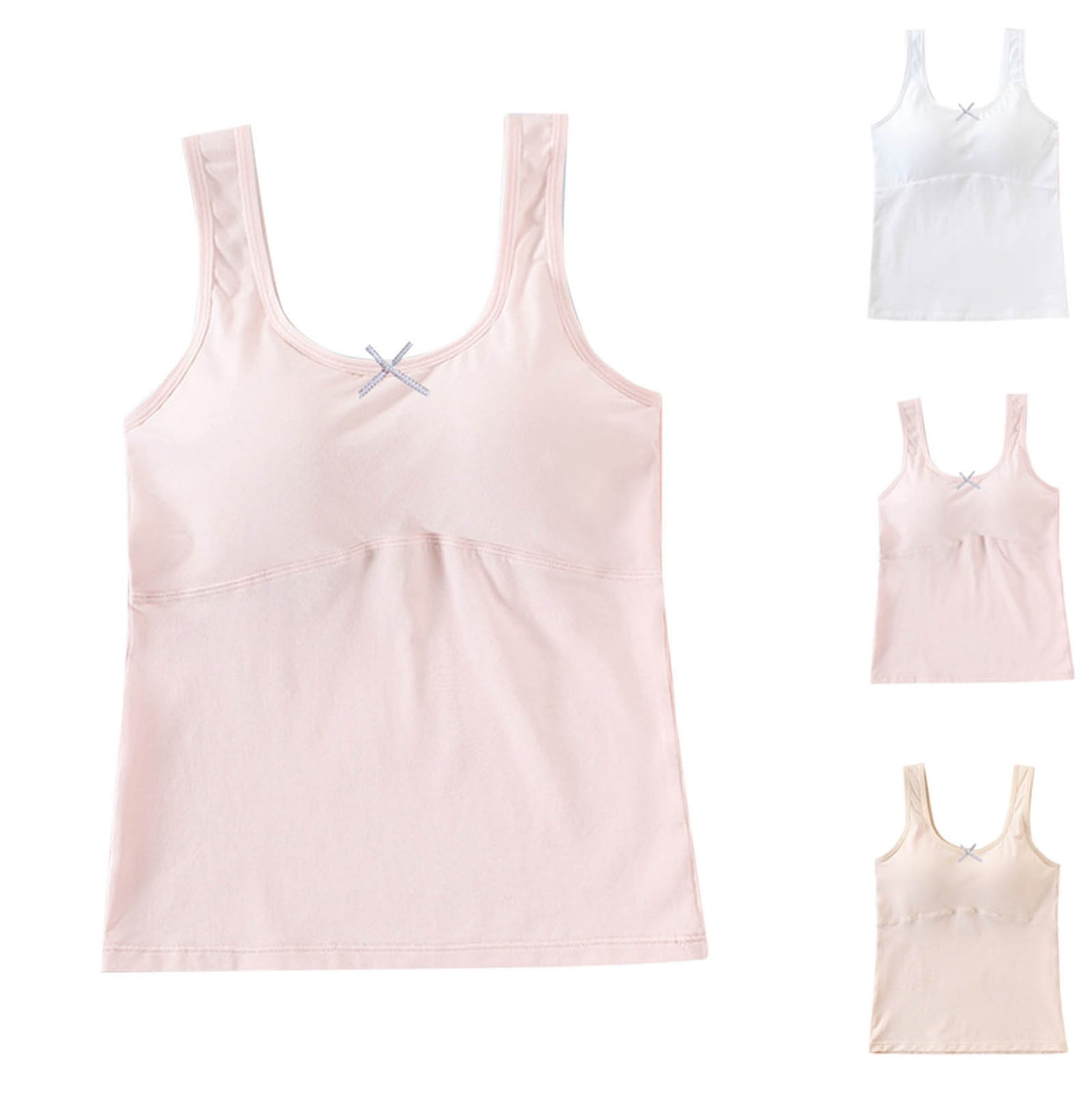 Ahuyic Summer Big Girls Bras,Girls Student Solid Color Bras,Girls Base ...