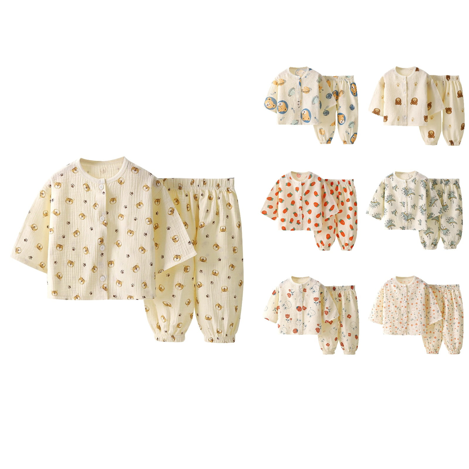 Ahuyic Toddler Kids Casual Fashion Outfits, Spring And Autumns Solid ...