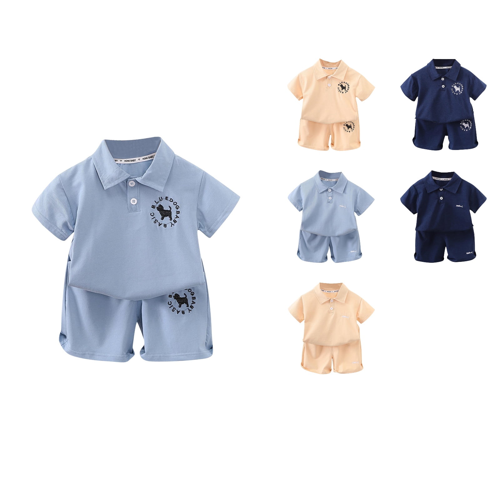 Ahuyic Toddler Kids Casual Fashion Outfits, Spring And Autumns Solid ...