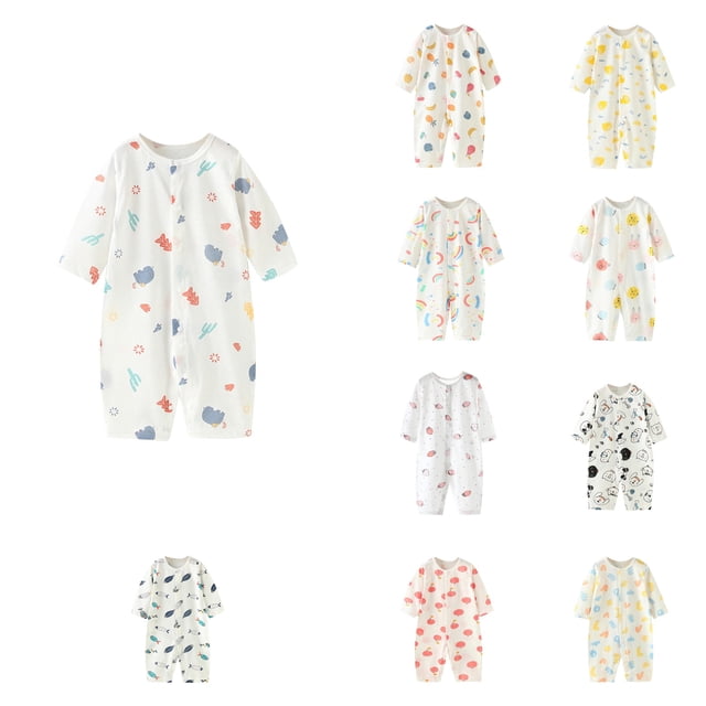 Ahuyic Toddler Kids Casual Rompers, Autumns And Winters Kids Long ...