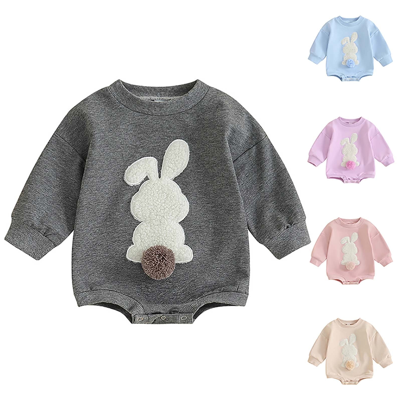 Ahuyic Toddler Kids Casual Rompers, Spring And Autumns Kids Short ...