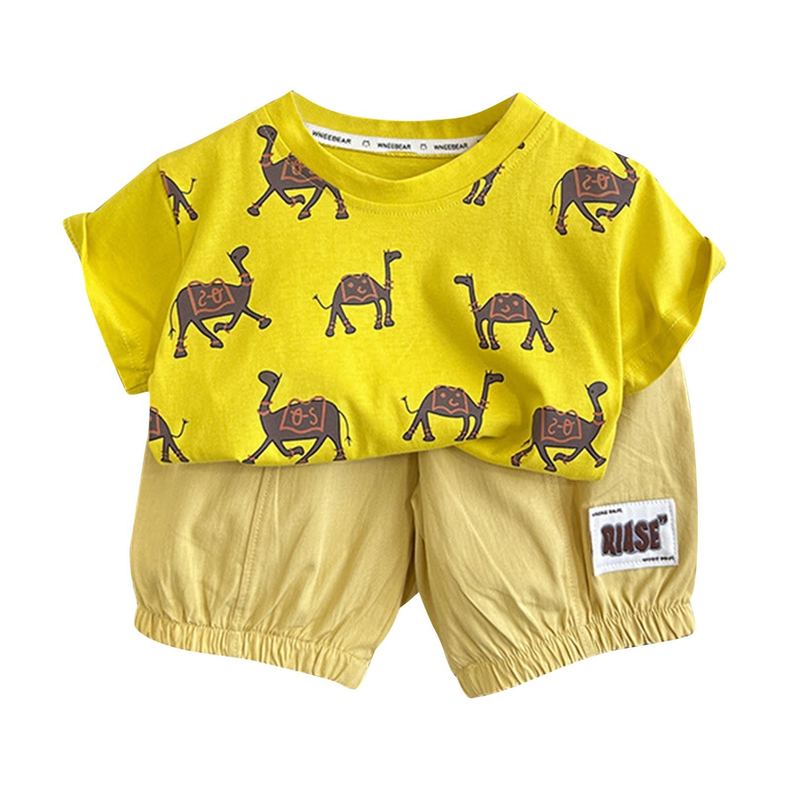 Ahuyic Toddler Kids Clothing Set,Kids Casual Outfits,Children's Round ...