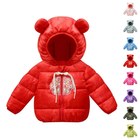 Ahuyic Toddler Kids Long Sleeved Coat, Fall And Winter Warm Coat For Kids, Fashion Children ...