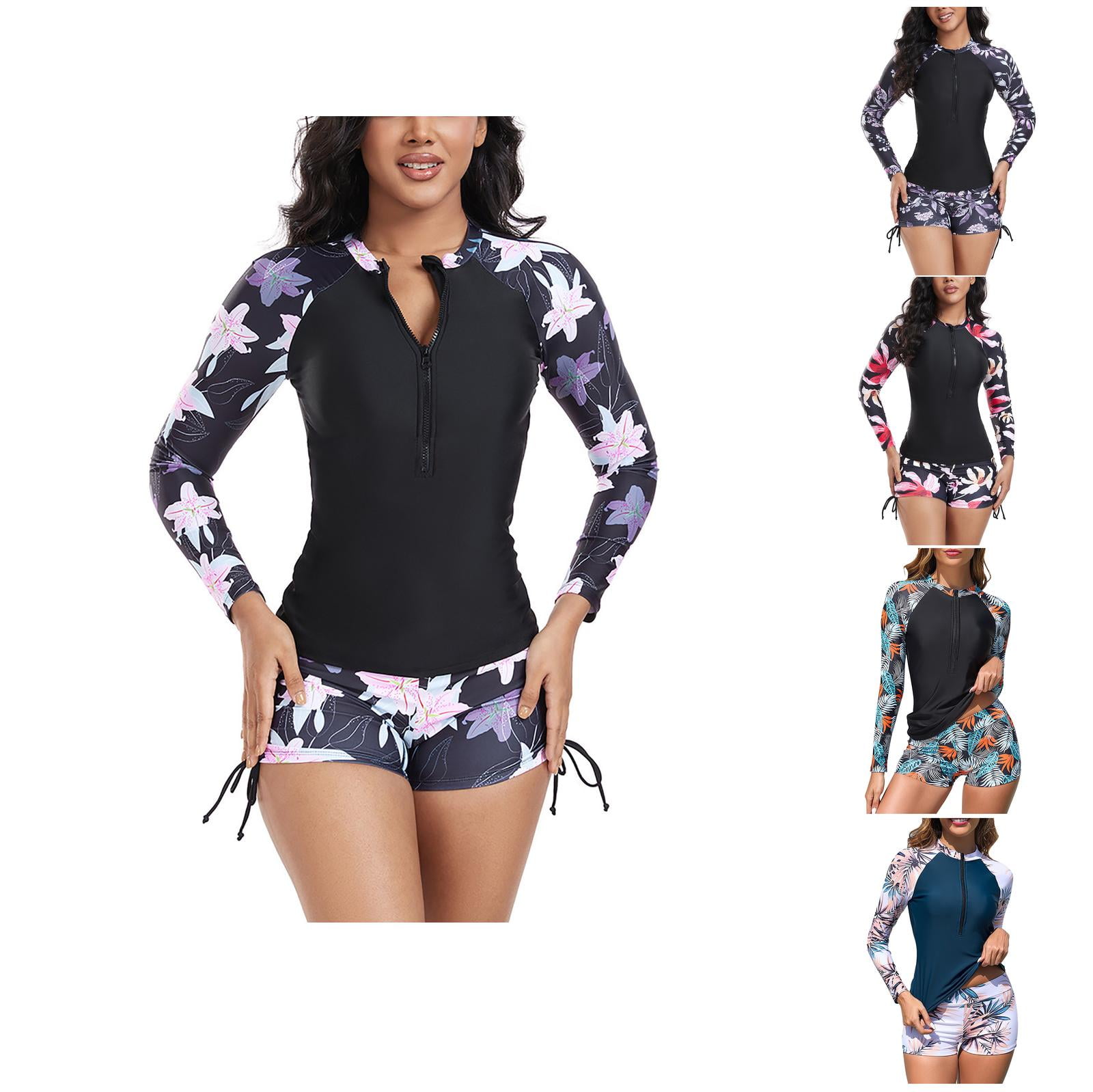 Ahuyic Womens Bikini,Womens Split Swimsuit Womens 2 Piece Swimsuit Sets ...