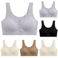 Ahuyic Womens Bra,Summer Plus Size Bra,Womens Fashion Front Buckle ...