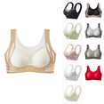 Ahuyic Womens Bra,Summer Plus Size Bra,Womens Ice Silk Seamless Soft ...