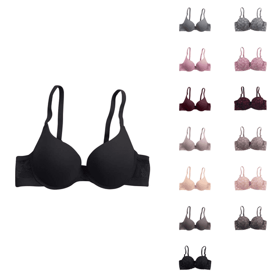 Ahuyic Womens Bra,Summer Plus Size Bra,Womens Lace Patchwork Bra With ...