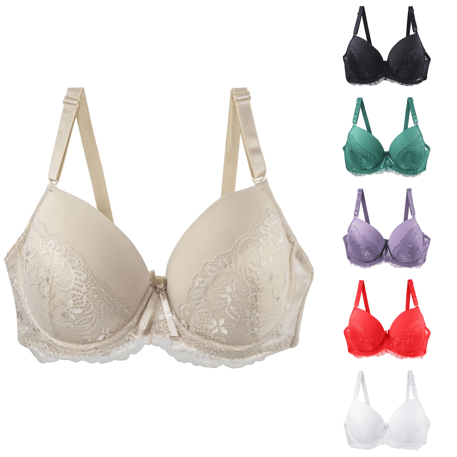 Ahuyic Womens Bra,Summer Plus Size Bra,Womens Large Size Comfortable ...